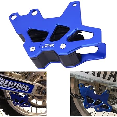 Amazon.com: JFG RACING Motorcycle Chain Guide Guard Protector CNC 6061 ...