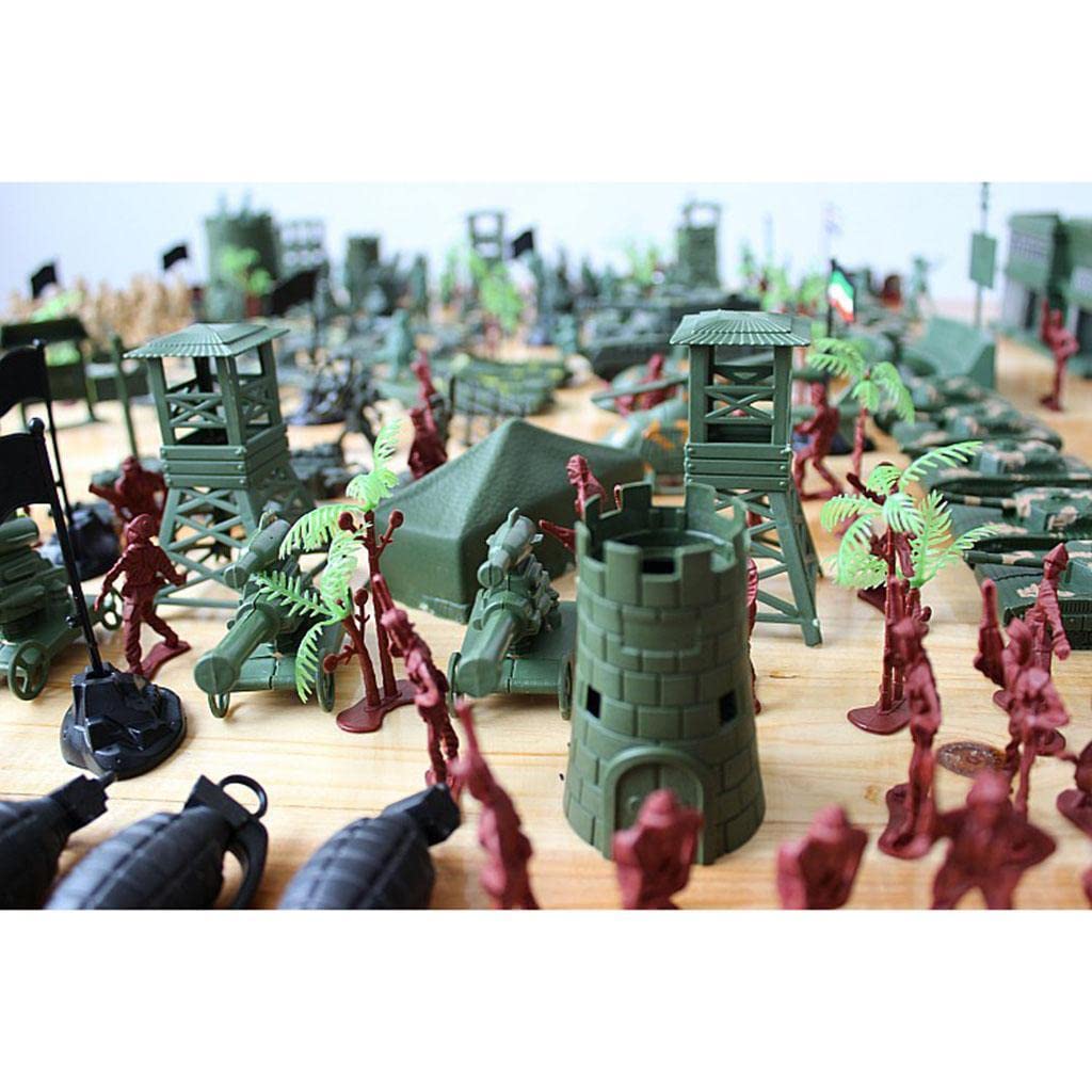 Buy Meadawgs® 310Piece/Lot Army Combat Game Toys Soldier Set Layout Men ...
