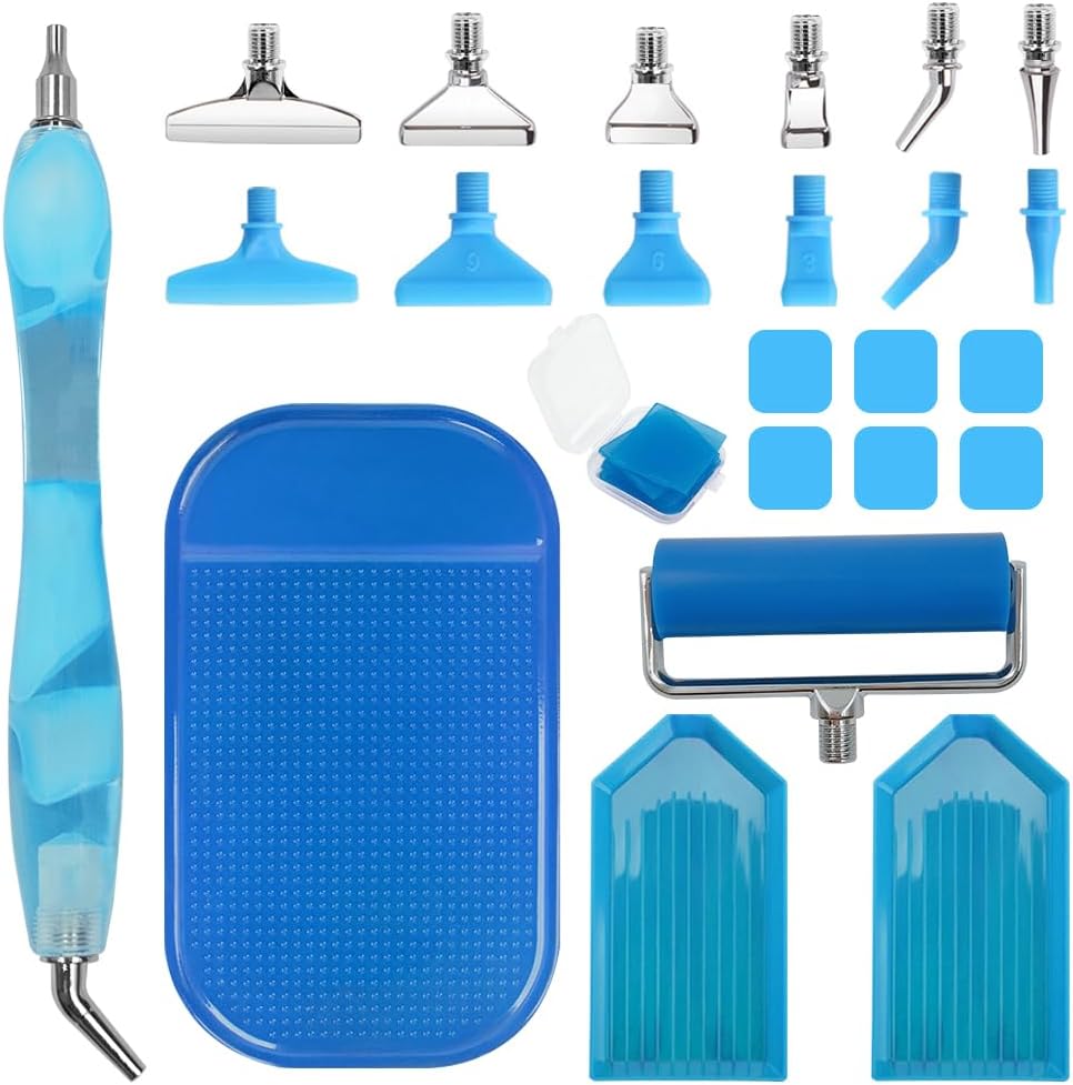 scondou 5D Diamond Painting Accessories Kit, Diamond Art Tool Set ...