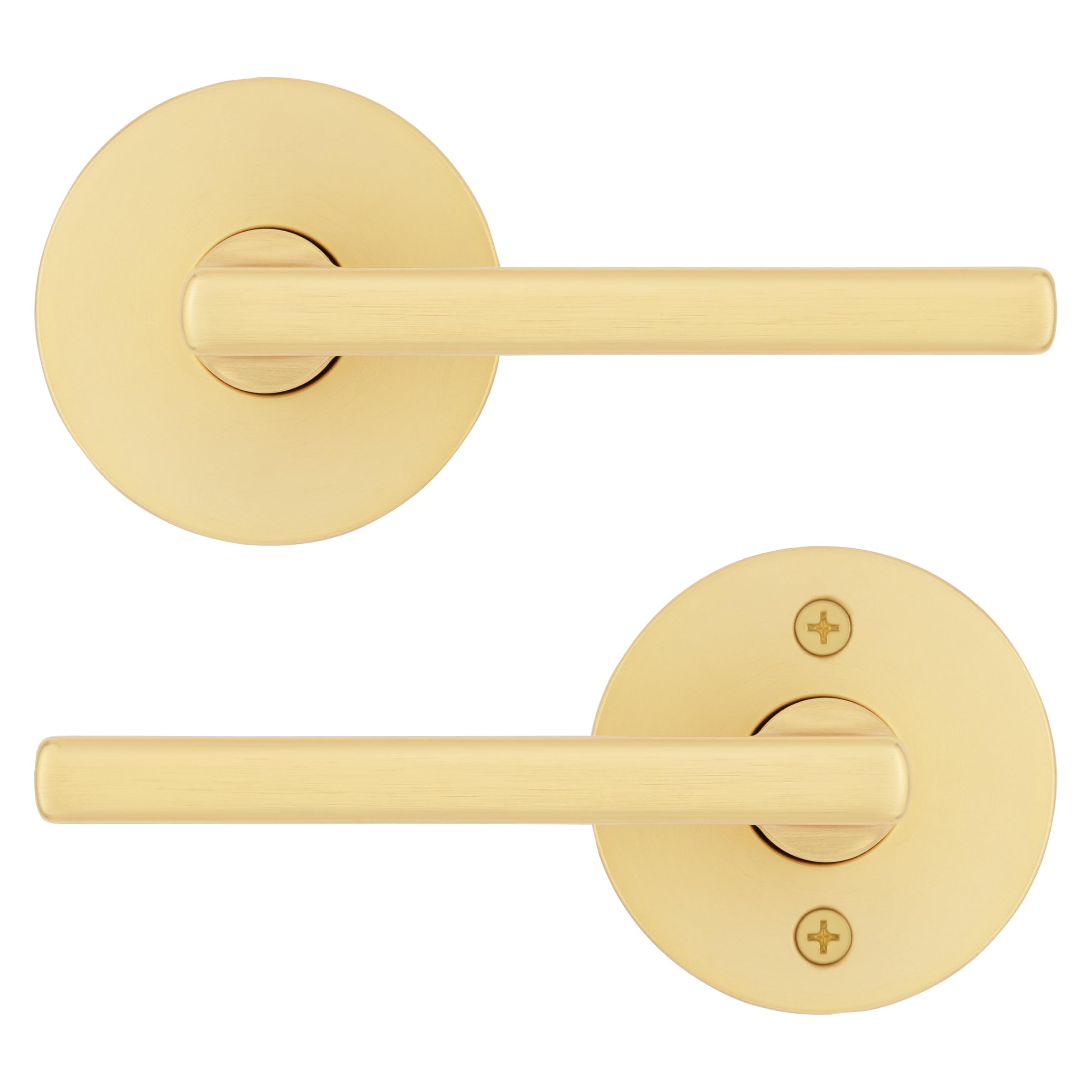Snapklik.com : Kwikset Halifax Interior Passage Door Handle, Lever For ...