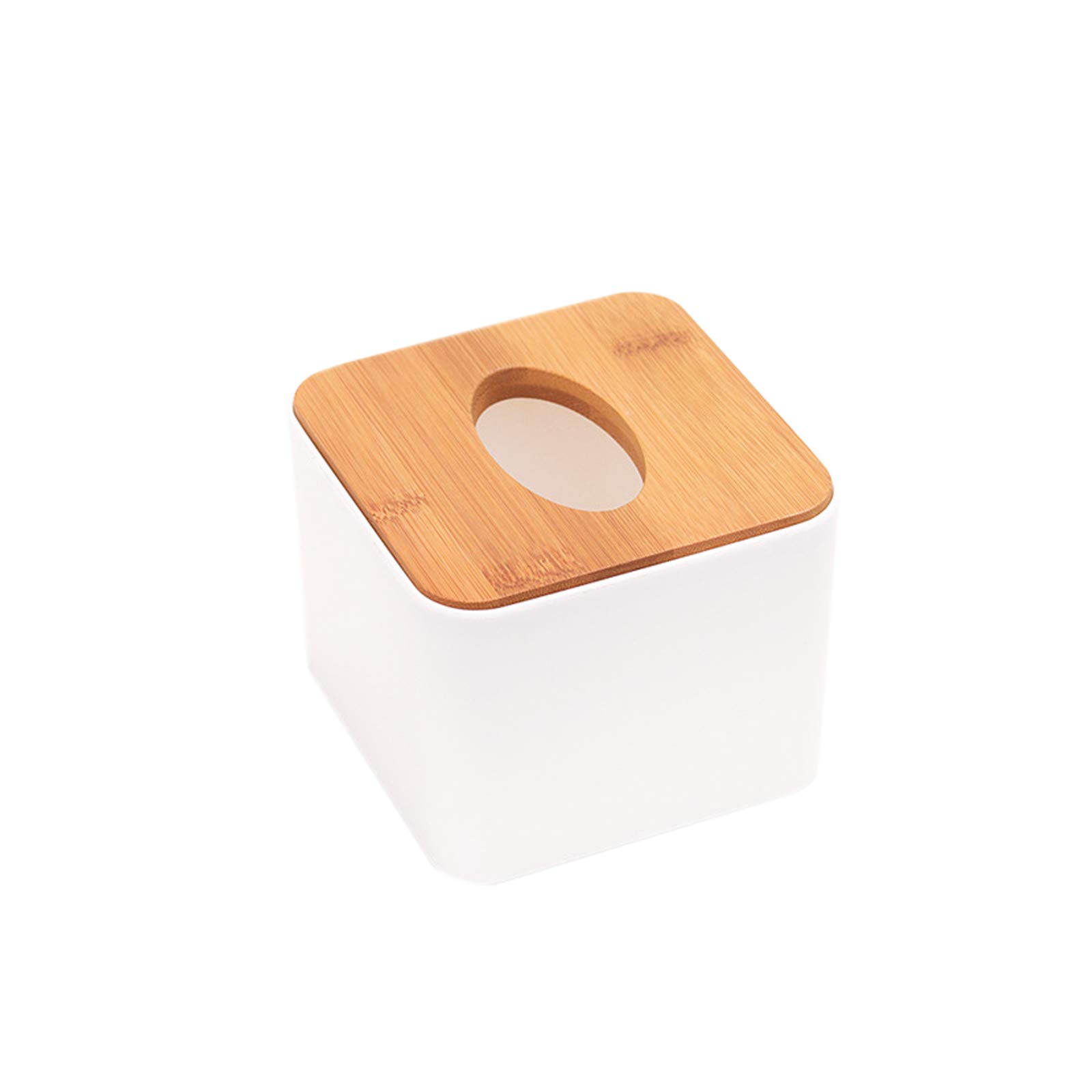 Amazon.com: Elonglin Wooden Tissue Box Modern Look Paper Holder Boxes ...