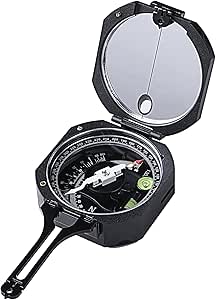 Amazon.com : Portable Professional Geological Compass with Clinometer ...