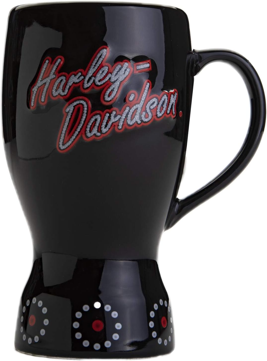 Amazon.com | Harley-Davidson 16-Ounce Bling Pilsner Coffee Mug: Coffee ...