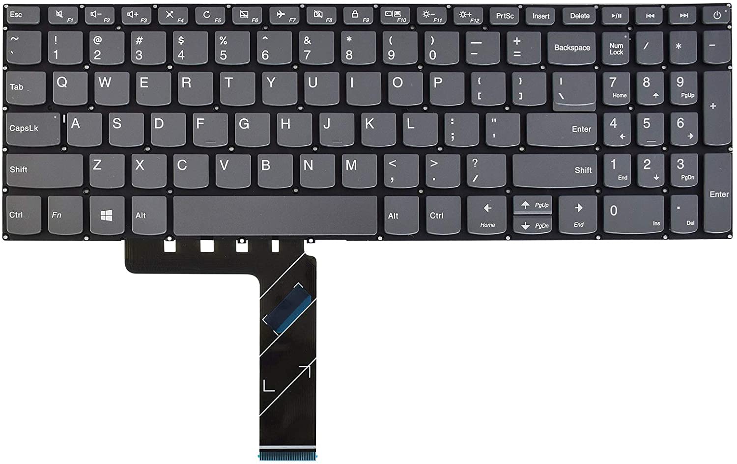 Sanj8 Laptop Keyboard Compatible for V15-ADA (82C7)/ V15-IIL (82C5 ...