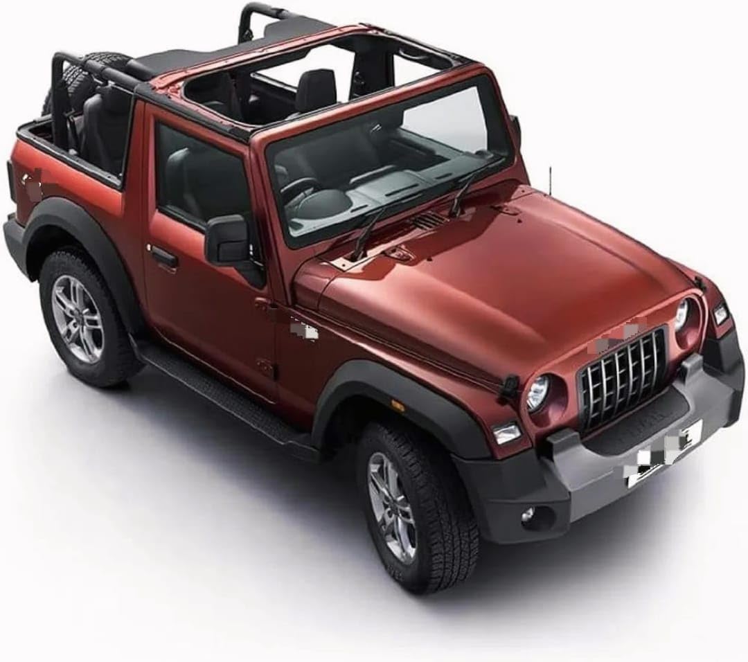 A.G|Pull Back Mahindra Mini Thar Jeep Die Cast Metal Toy For Kids ...