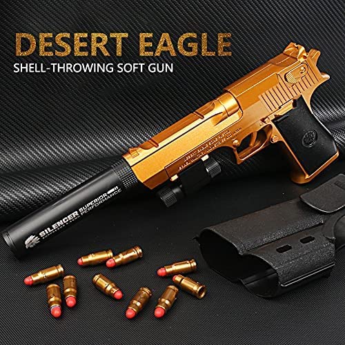 Buy Toy Gun Cool Fake Pistol Rubber Bullet Guns That Look Real ...