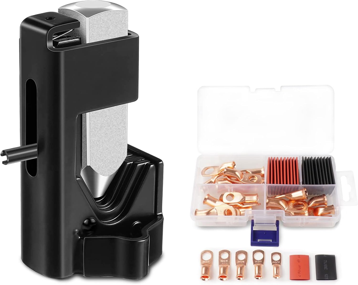 AYMMIC Hammer Crimper Battery Cable Wire Terminal Lug Crimping Tool,D ...