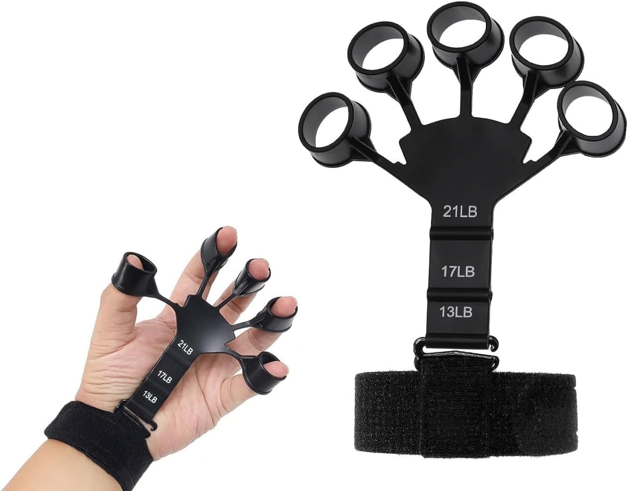SKY-TOUCH Finger Strengthener 1pcs, Grip Strength Trainer, Hand ...