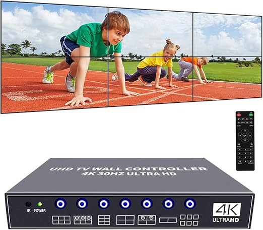 Amazon.com: ISEEVY 4K UHD Video Wall Controller 2x3 3x2 2x2 TV Wall ...