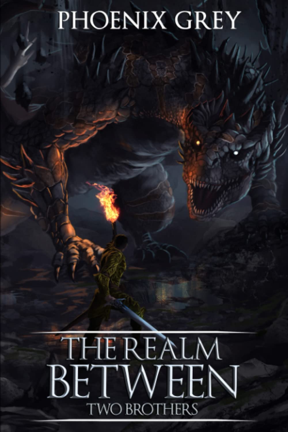 The Realm Between: Two Brothers (Book 2): Grey, Phoenix, Art, El ...