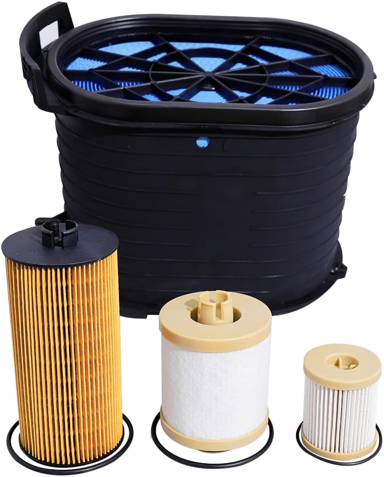 Amazon.com: FA1778 FD4616 FL2016 6.0L Filter Kit Compatible with 2003 ...