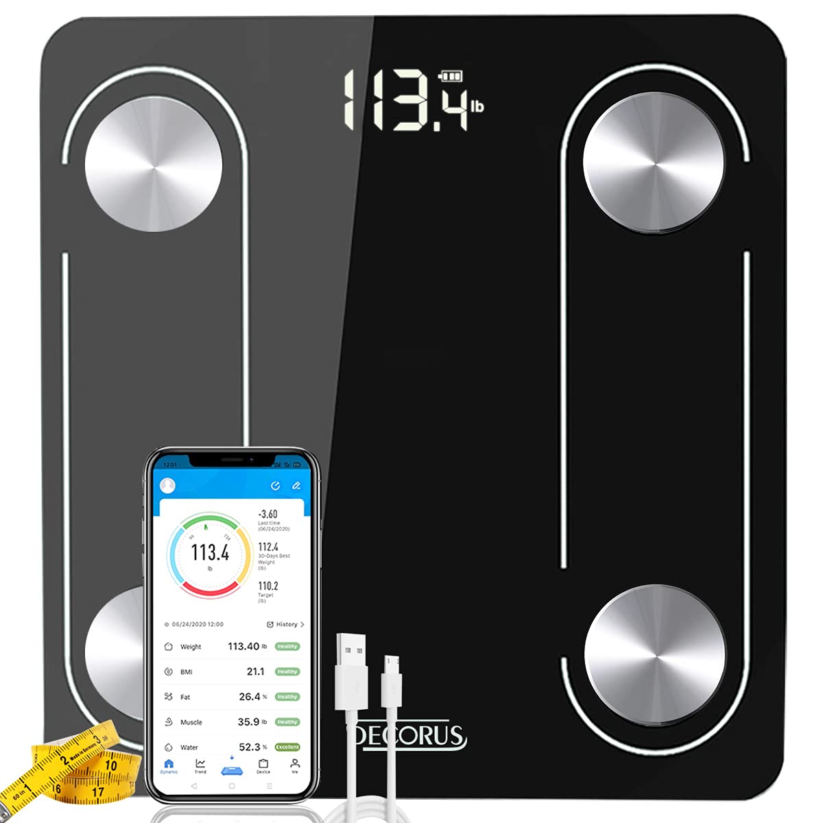 Digital Weight Scale For Body Fat Bathroom Bluetooth Smart Scales digital-weight-scale-for-body-fat-bathroom-bluetooth-smart-scales