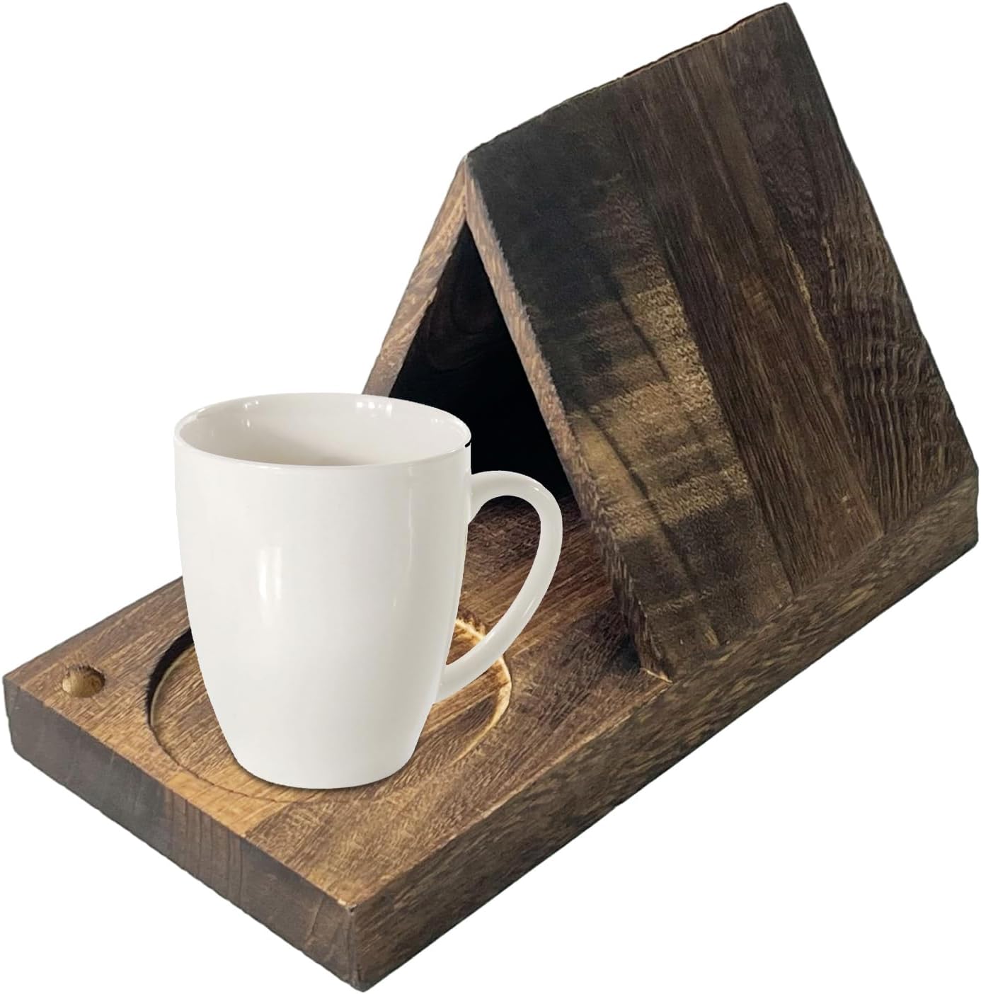 Amazon.com : ZPSNDP Triangle Book Holder Stand for Reading, Wood Book ...