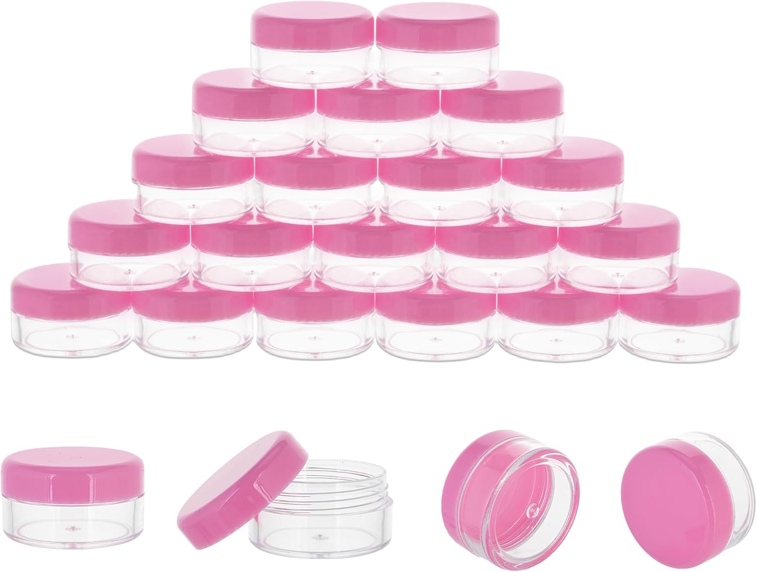 Amazon.com: 10 Gram 20 Count Sample Containers, Small Plastic ...