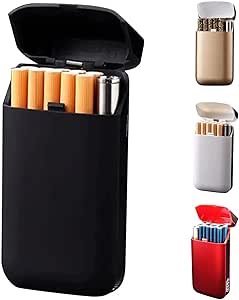 Plastic Cigarette Case, Portable Cigarette Box Waterproof Cigarettes ...