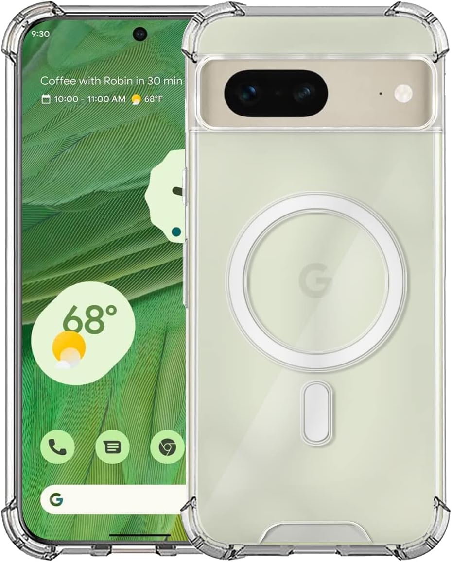 Amazon Brand - Solimo Thermoplastic Polyurethane MagSafe Back Cover for ...