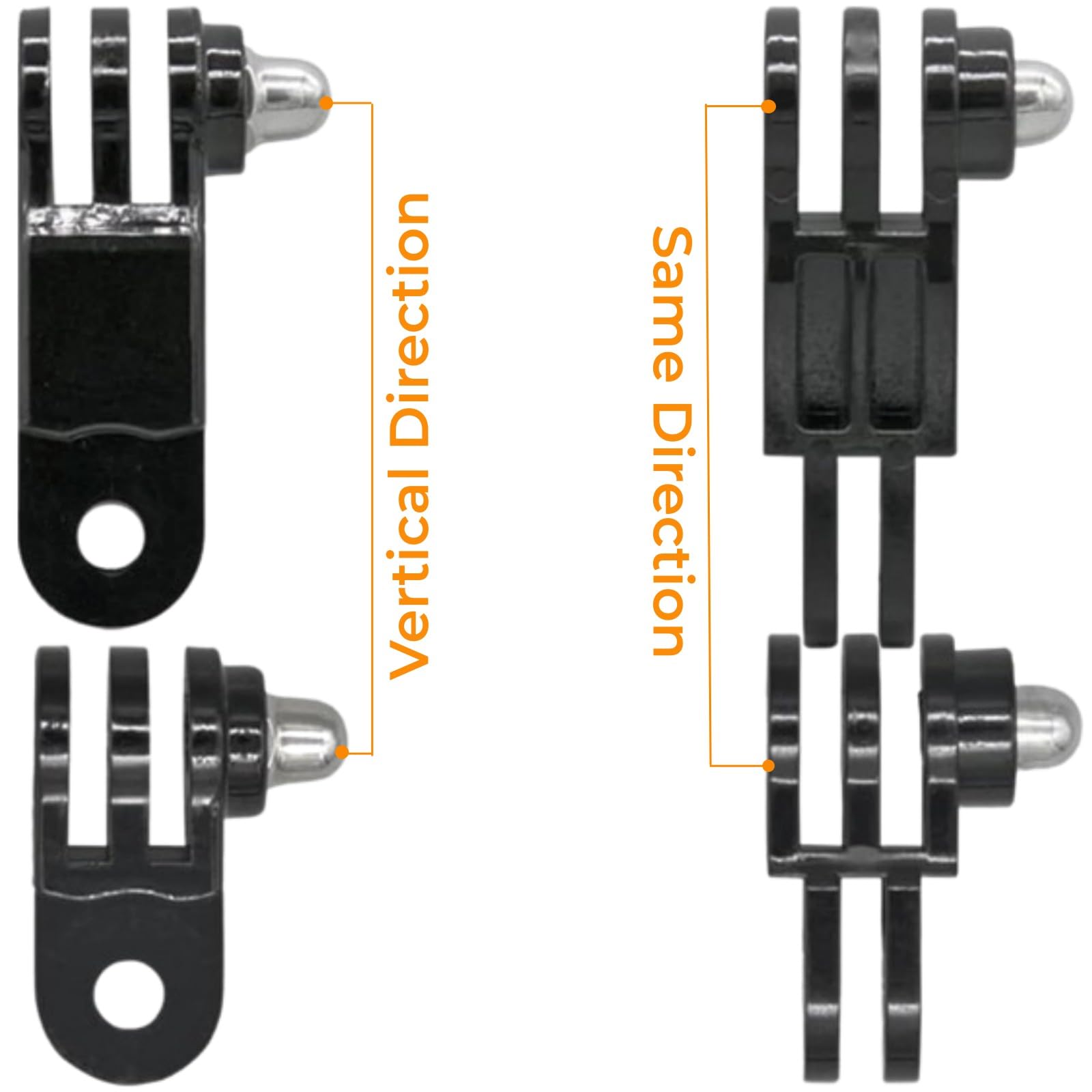 Snapklik.com : Universal Action Camera Accessory Mount Kit, Curved ...