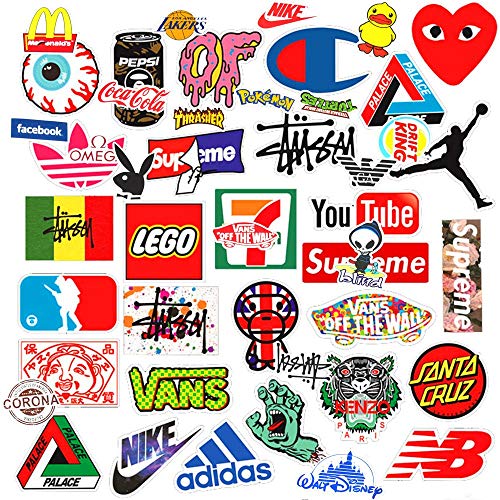 Supreme Hypebeast Sticker Pack (v7) 12pcs Waterproof Glossy Shopee ...
