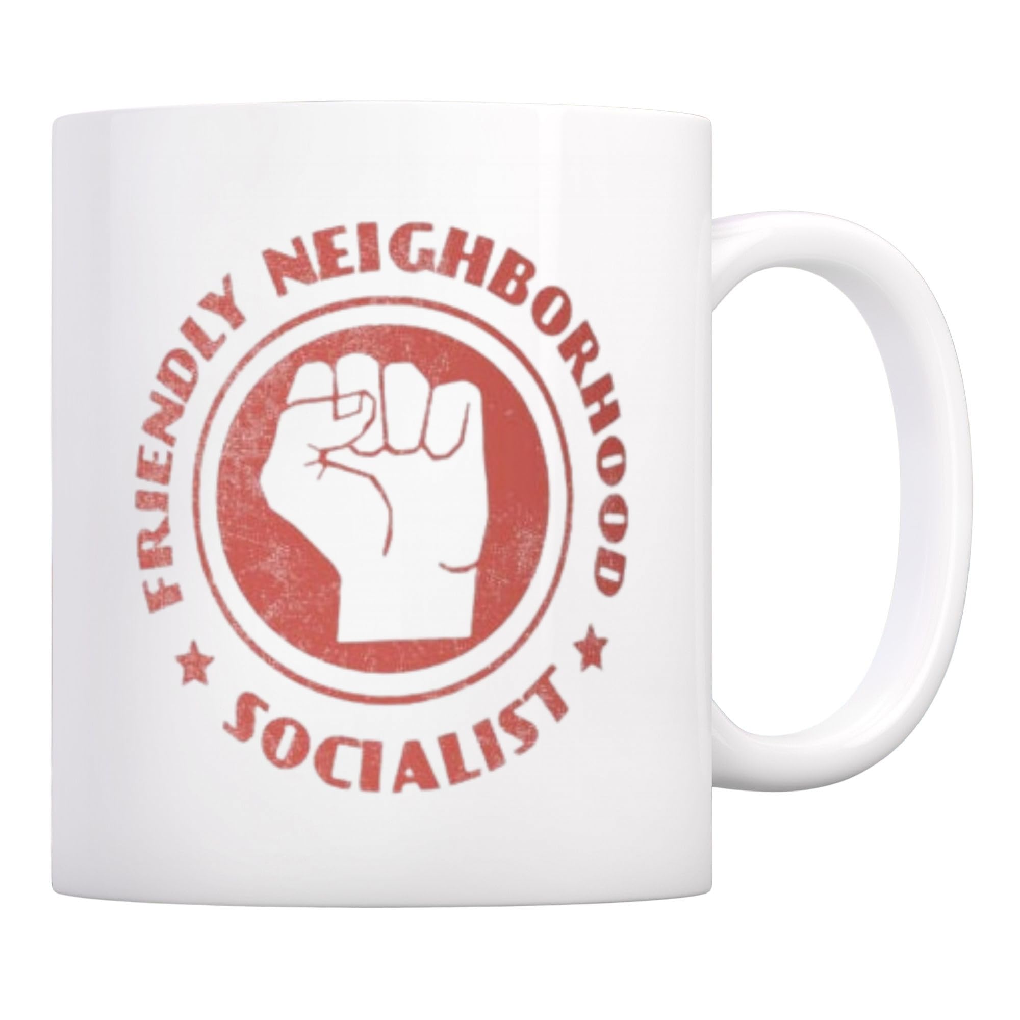 Amazon.com: Friendly Neighborhood Socialist Mug, Friend Gift, Communism ...