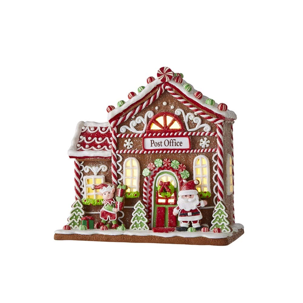 Post Office Gingerbread House