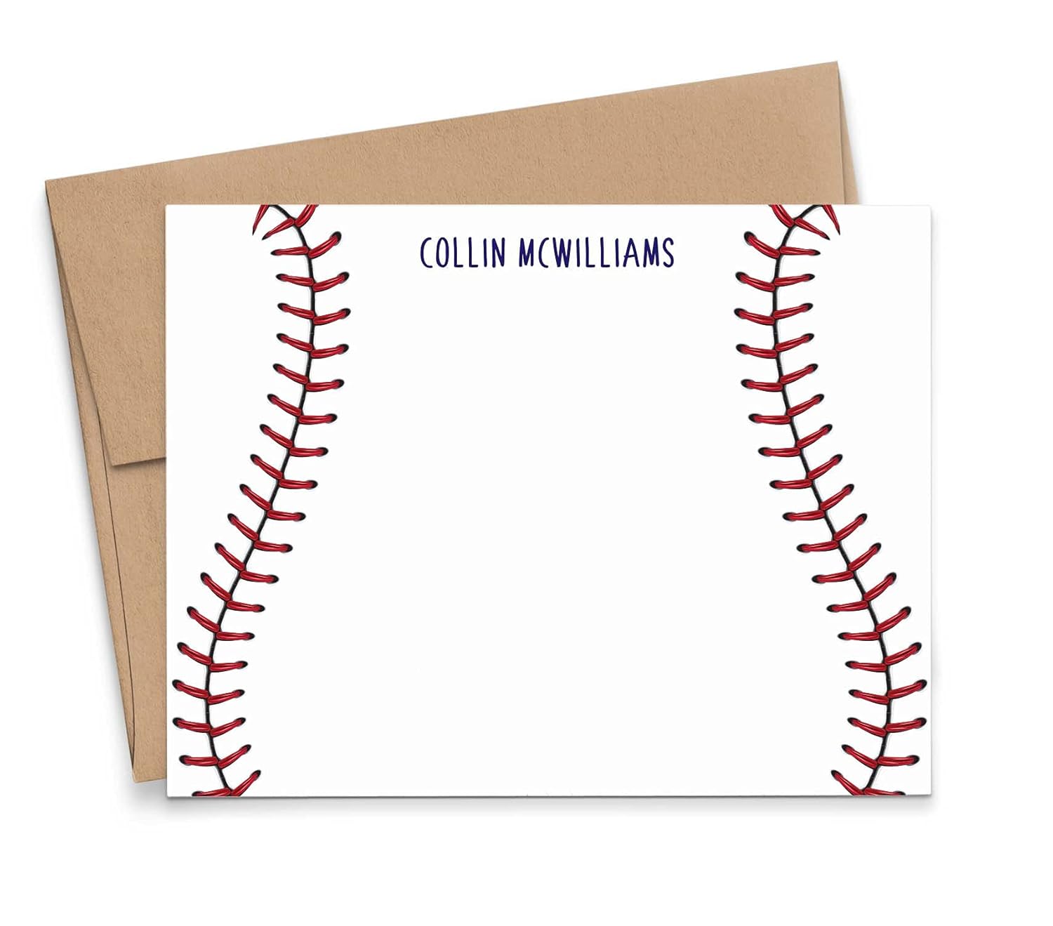 Amazon.com: Personalized Baseball Stationary for Boys or Girls ...