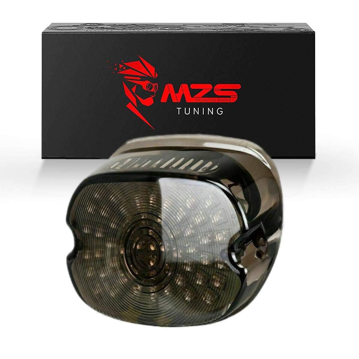 Snapklik.com : MZS Motorcycle Tail Light, LED Turn Signal Integrated ...