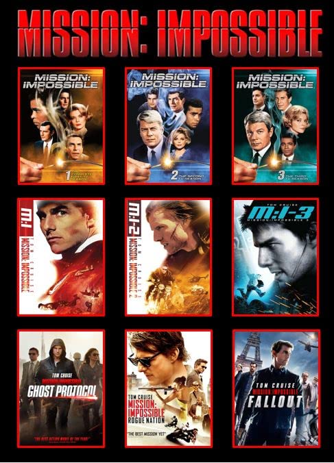 Amazon.com: Mission: Impossible - The Ultimate TV & Movie 9-Volume DVD ...