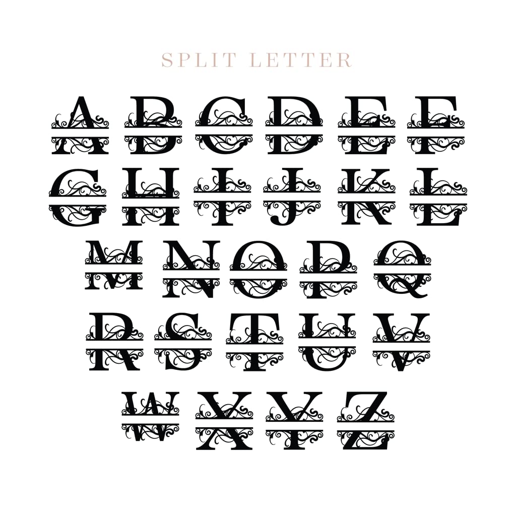 Buy Personalized Metal Name Sign Monogram Split Letter Custom Family buy-personalized-metal-name-sign-monogram-split-letter-custom-family