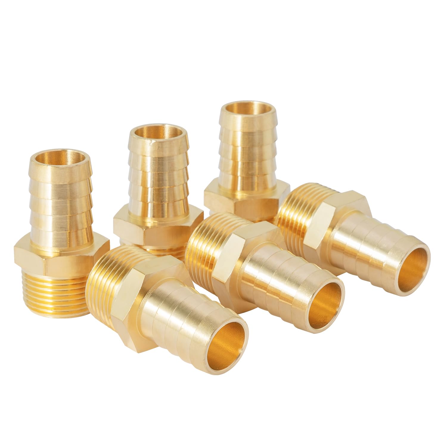 Amazon.com: SUNGATOR Hose Barb Fittings 3/4 Inch Barb × 3/4 Inch NPT ...