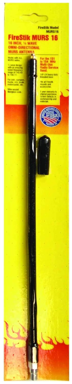 Firestik MURS16-B 16 in. Murs Mobile Antenna - .25 Wave : Amazon.in ...