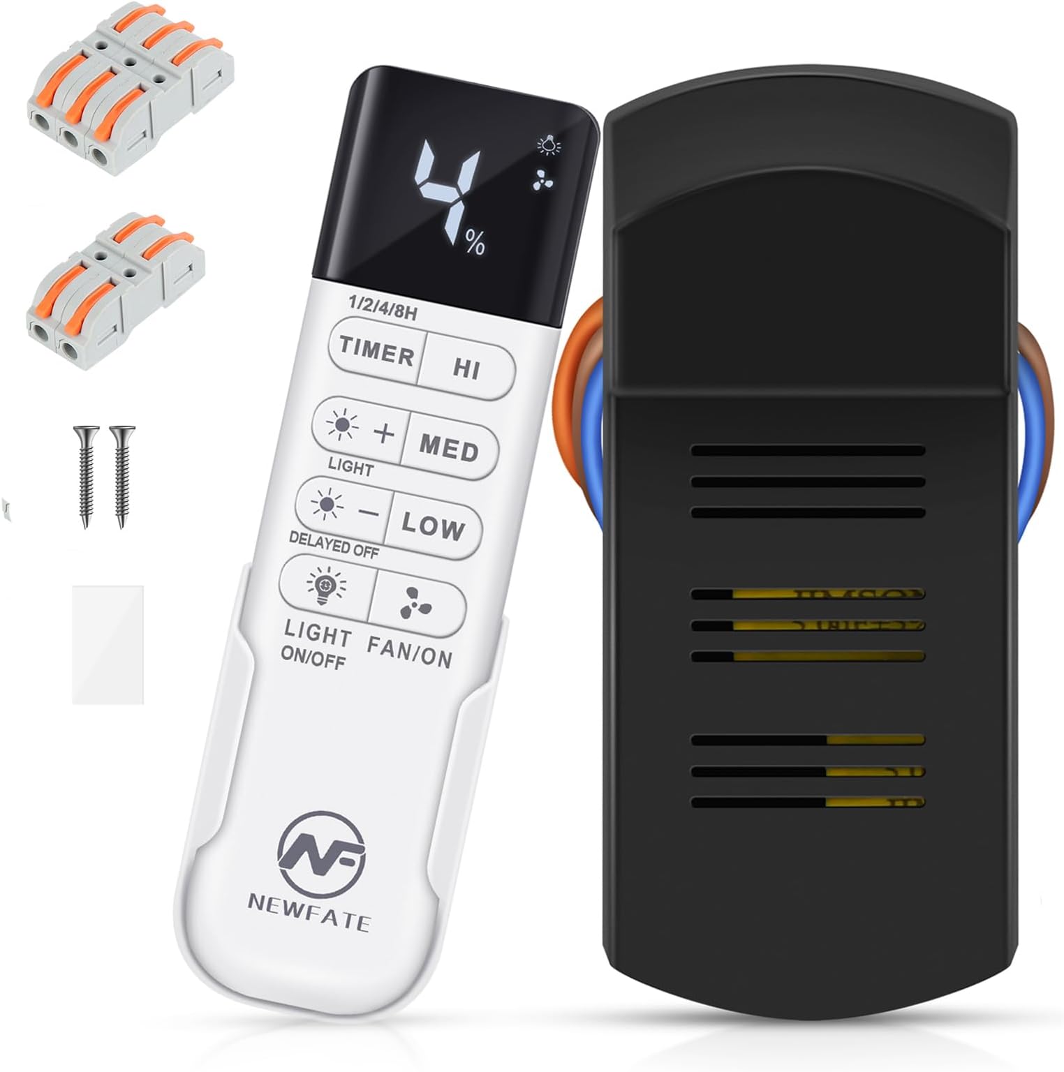 Amazon.com: ghicc Universal AC Ceiling Fan Remote Control Kit, 3-in-1 ...