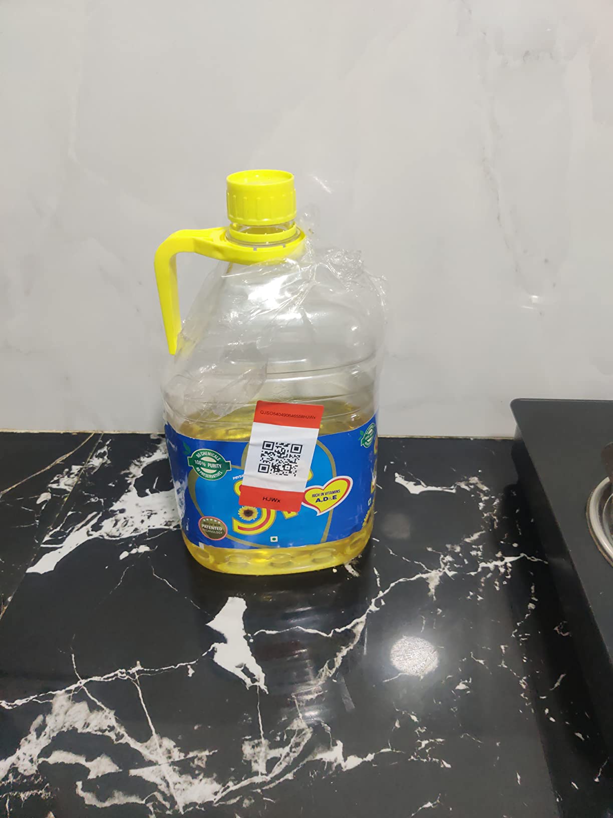 Sunpure Physically Refined Sunflower Oil 1 Litre | Healthiest Cooking ...