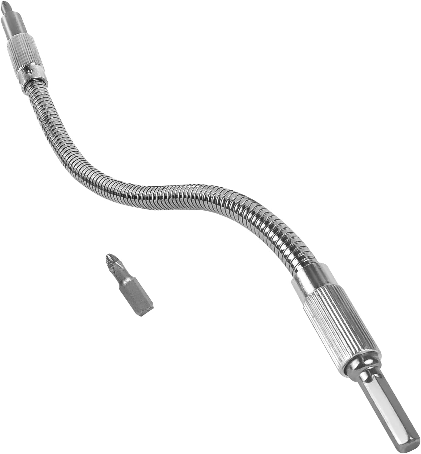 36pcs Flexible Drill Bit Extension Set, Including 105° Right Angle ...