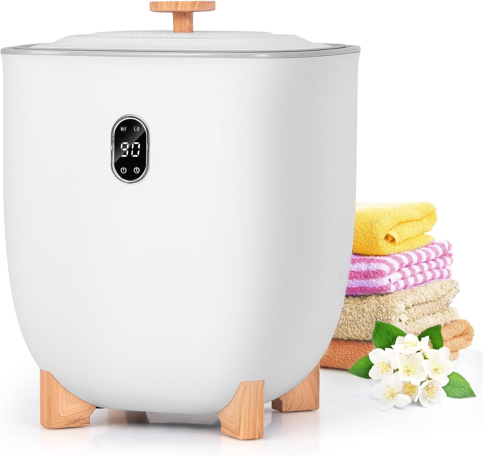 Amazon.com: Giantex Towel Warmer Bucket, 23L Large Hot Towel Bucket for ...