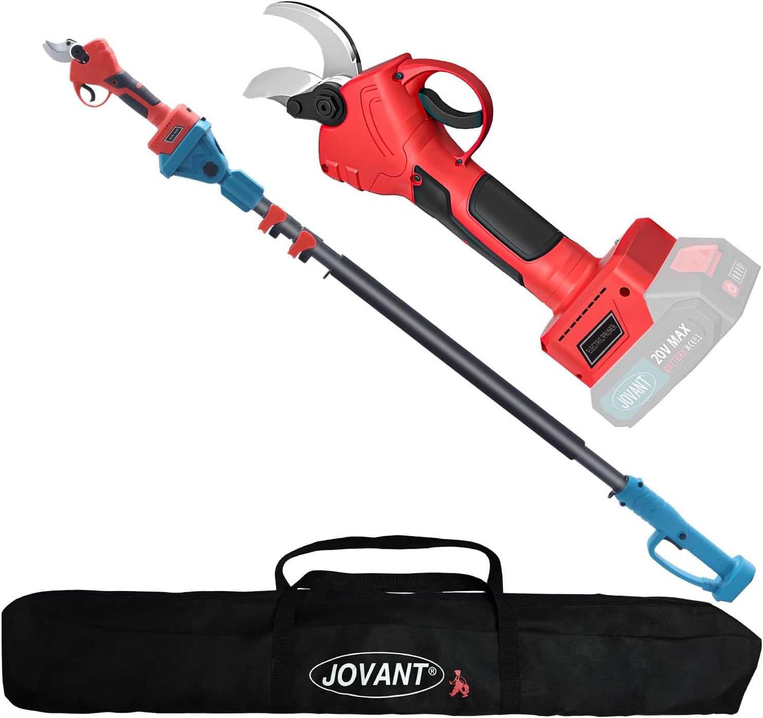 Amazon.com : 2-in-1 Cordless Pole Pruning Shears,Electric Pruning ...