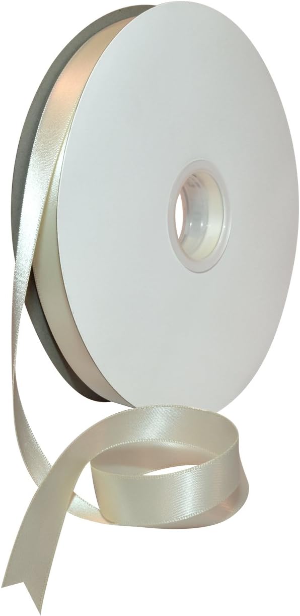 Amazon.com: Morex Ribbon Double Face Satin Ribbon 5/8" X 100 YD Antique ...