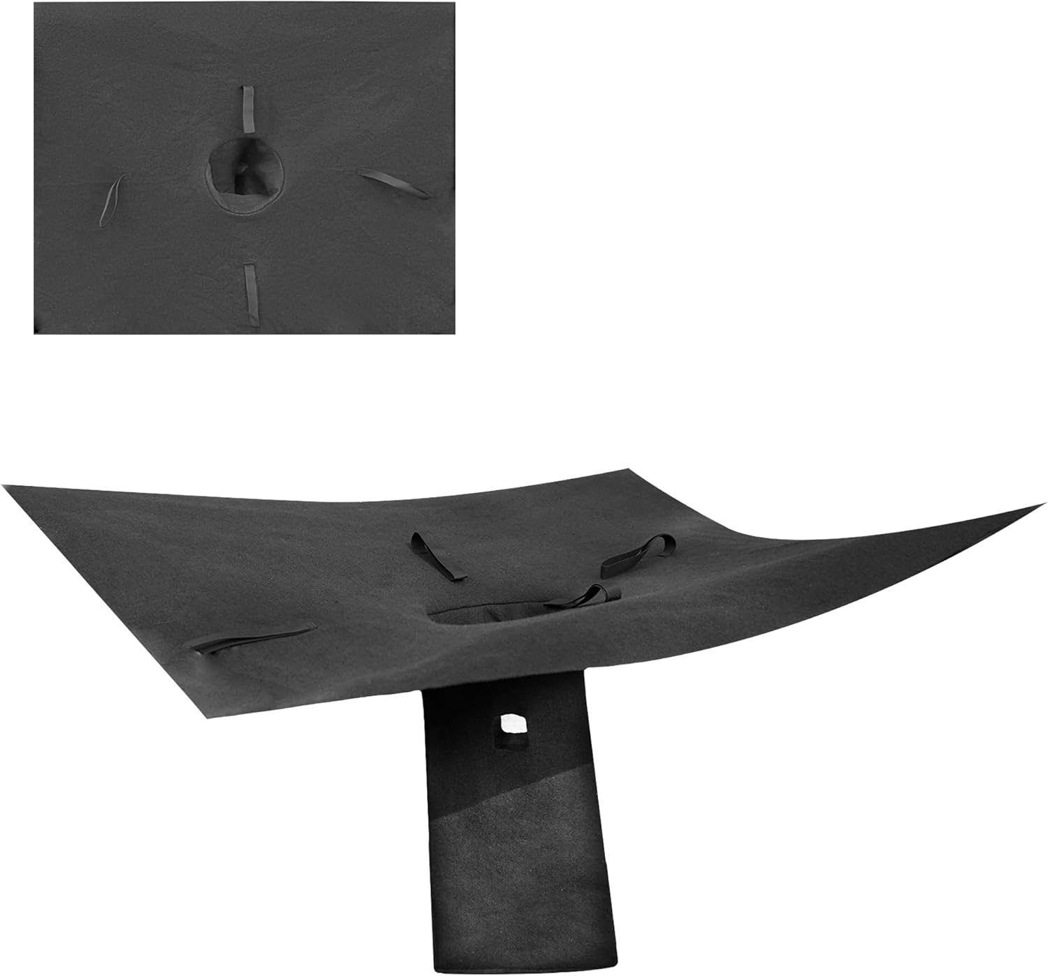 Geotextile Storm Drain Filter, 48" L x 36" W x 18" H Catch Basin ...