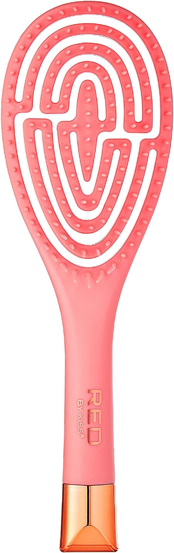 Amazon.com : Red by Kiss Detangling Hair Brush Glides Through Tangles ...