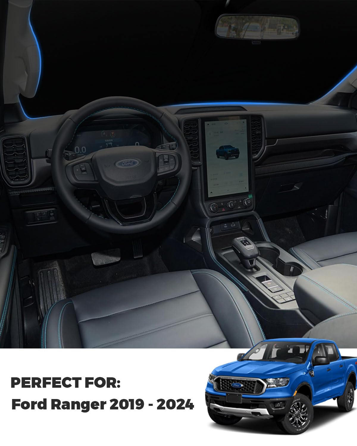 Snapklik.com : 2025 Upgrade Front Windshield Sun Shade Foldable Ford ...
