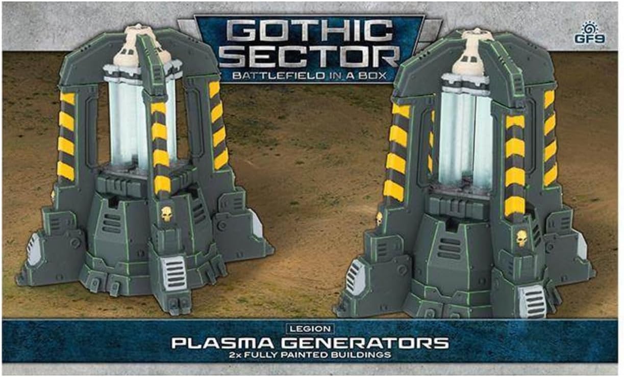 Amazon.com: Gothic Sector - Legion Plasma Generators : Toys & Games
