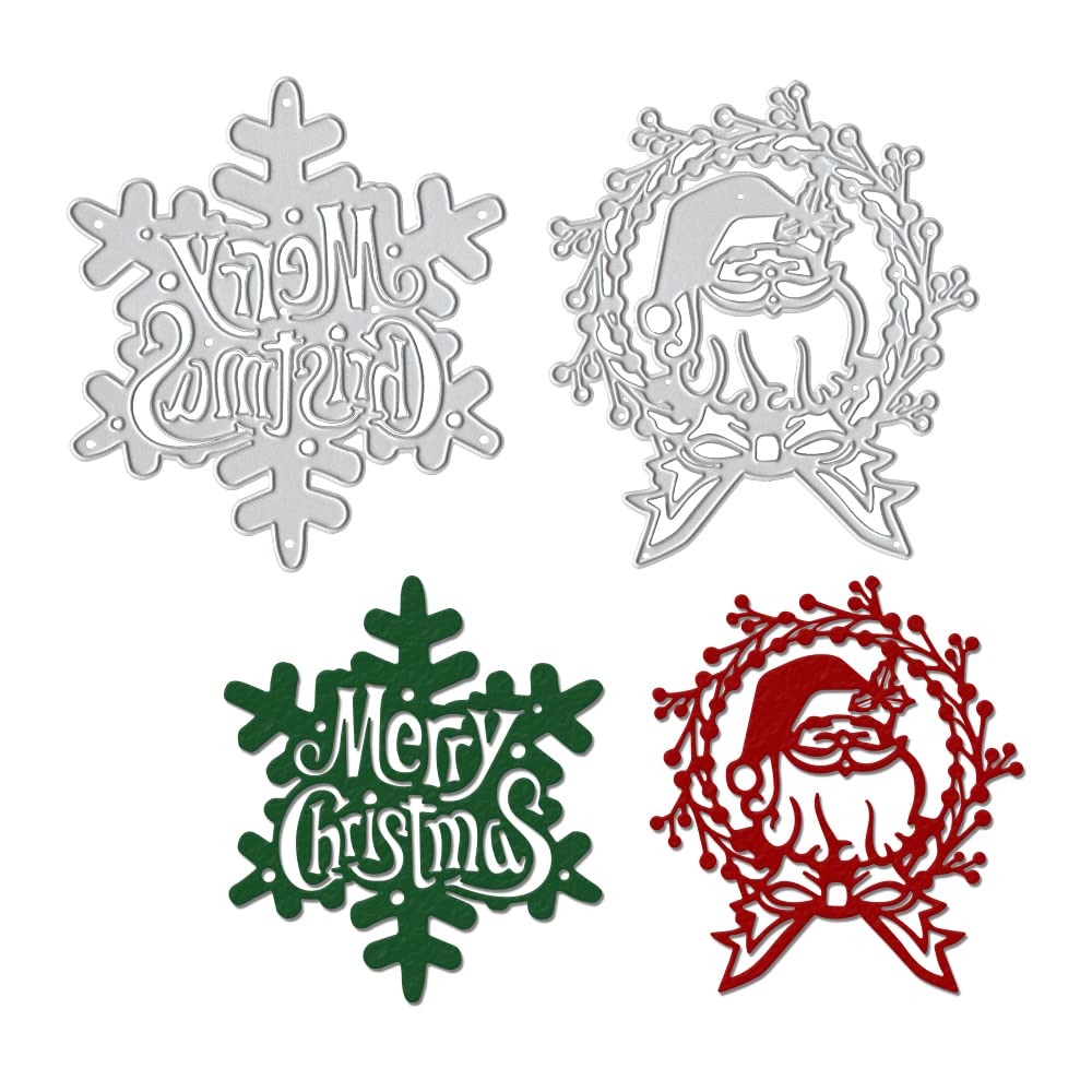 Sizzix Die Cutting Machine Christmas Bell & Bow Cutting Dies - Holiday ...
