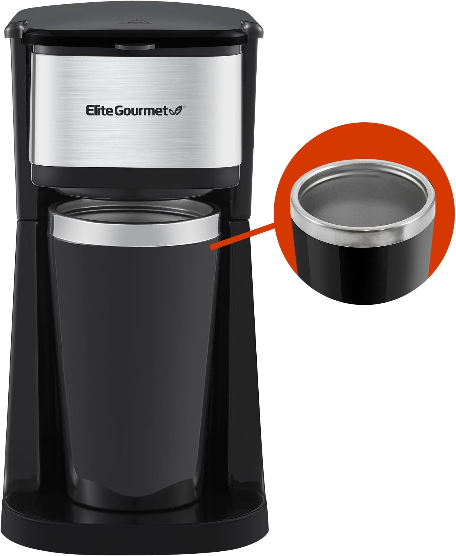 Cafetera Individual Black + Decker con Taza Térmica, CM618 : Amazon.com ...