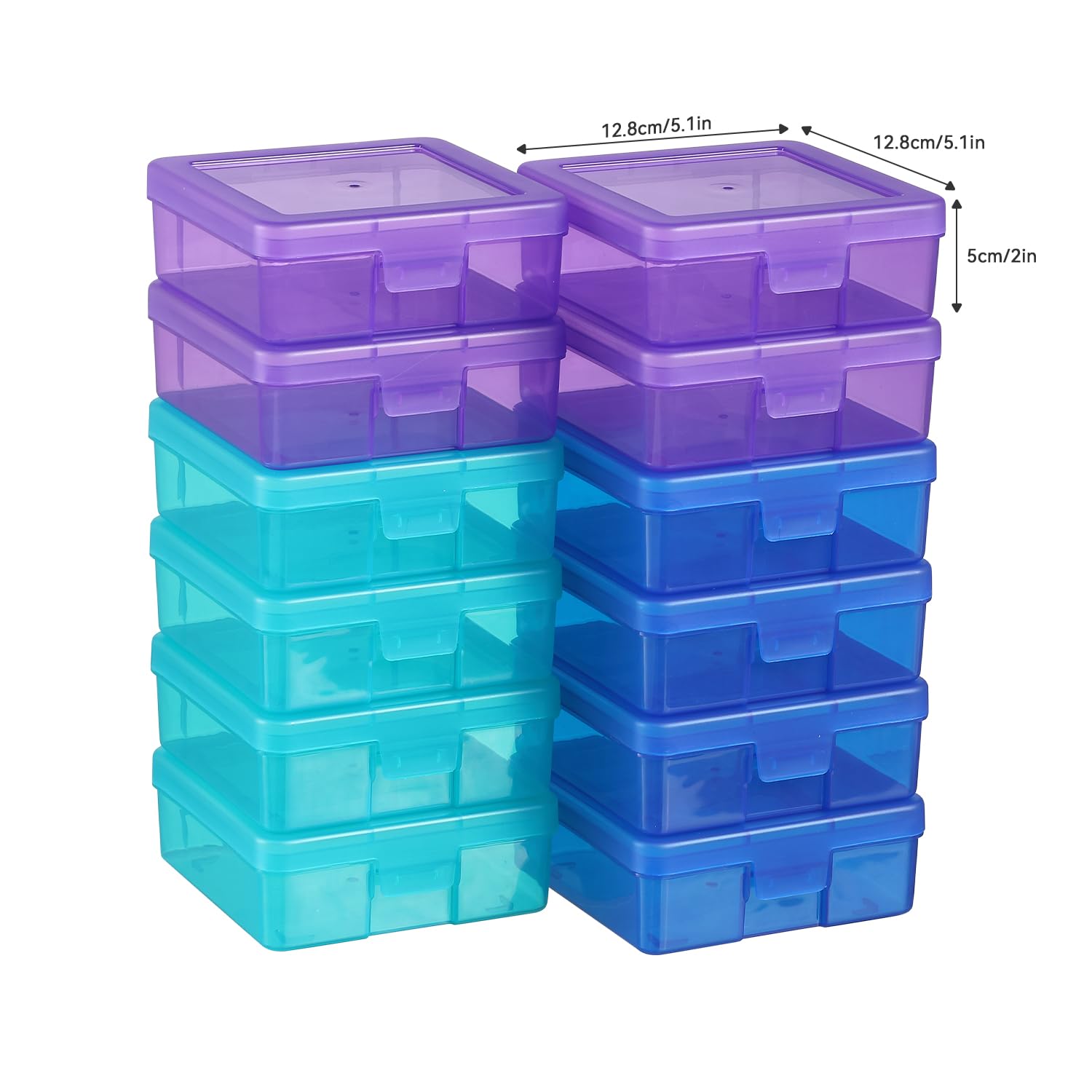 Snapklik.com : Novelinks Small Plastic Storage Containers Clear Arts ...