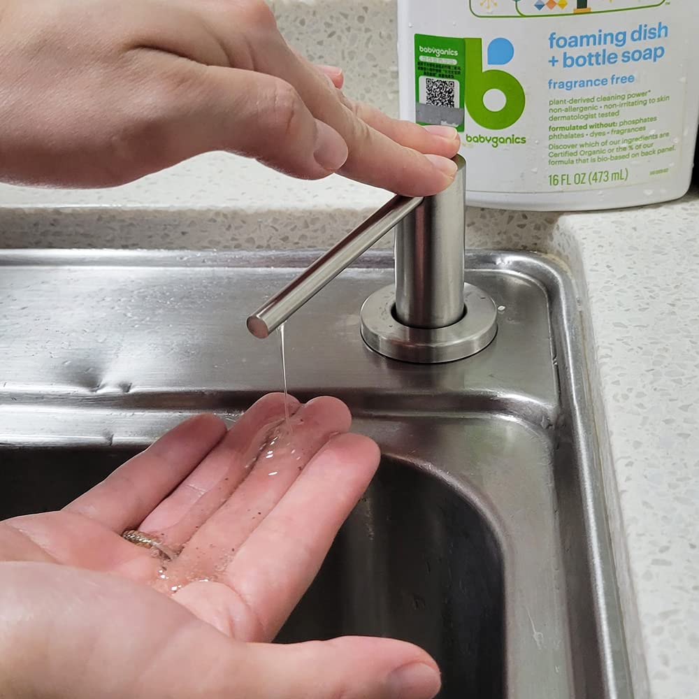 Snapklik.com : Kitchen Sink Soap Dispenser And 47" Extension Tube Kit ...