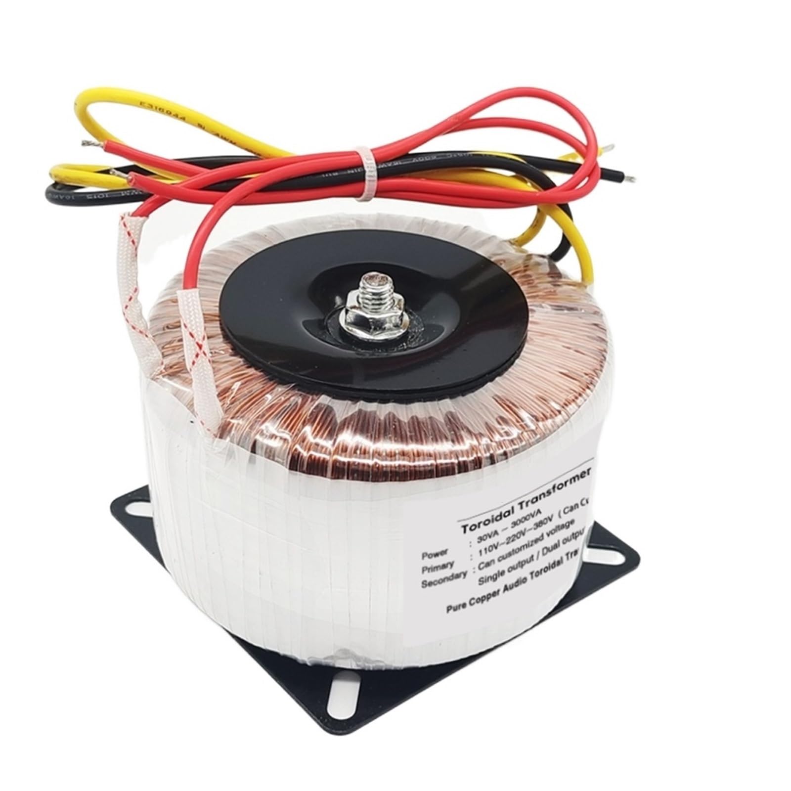 Transformer Dual Secondary Toroidal Transformers With Dual Secondary