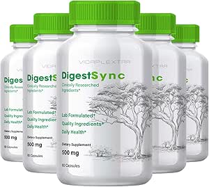 Amazon.com: Digest Sync - DigestSync Advanced Capsules (5 Pack, 300 ...