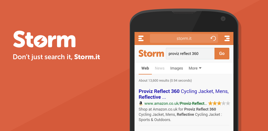 Storm Browser & Search Engine:Amazon.com:Appstore for Android