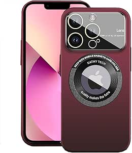 Amazon.com: SKYLMW for iPhone 13 Pro Case 6.1" 2021, Large Viewport Design, Hard PC Built-in ...