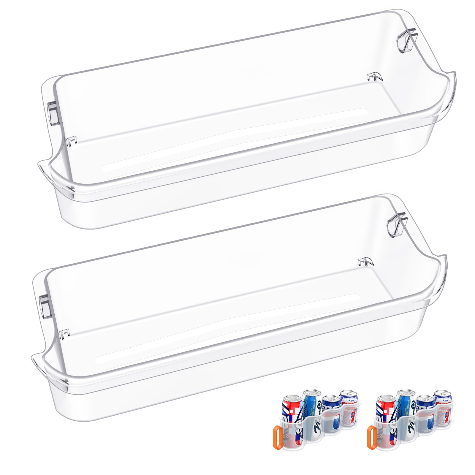 Amazon.com: [2 PACK] UPGRADED 241505301 Door Bin Compatible with ...