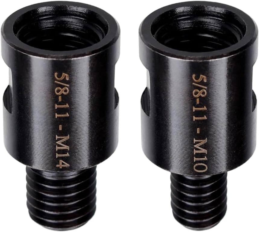 SeonFook 2PCS M10 and M14 Angle Grinder Attachment Converter, 5/8"-11 ...
